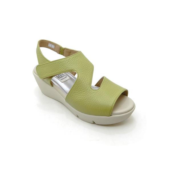 FIZZ REEN サンダル レディース 幅広 4E 本革 ストラップ フィズリーン 410 ピスタチオ オープントゥ 履きやすい 歩きやすい 日本製 夏 送料無料 : くつ屋エムオーシー ...