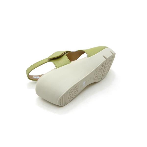 FIZZ REEN サンダル レディース 幅広 4E 本革 ストラップ フィズリーン 410 ピスタチオ オープントゥ 履きやすい 歩きやすい 日本製 夏 送料無料 : くつ屋エムオーシー ...