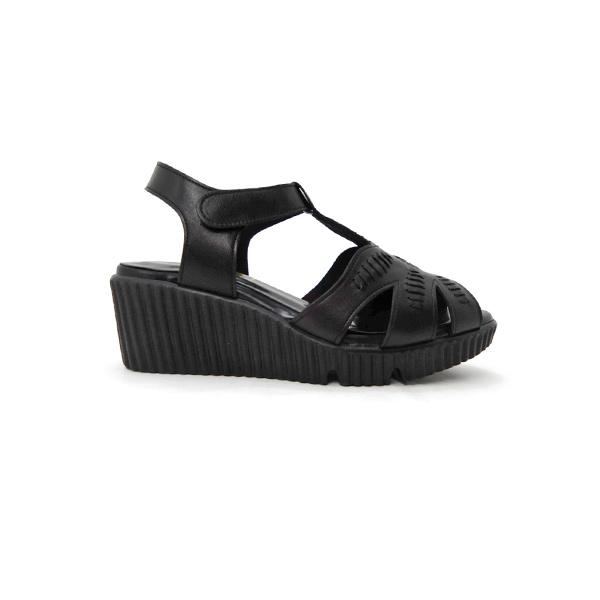 FIZZ REEN サンダル レディース 黒 幅広 3E 本革 ストラップ フィズリーン 646 ブラック オープントゥ 履きやすい 歩きやすい 日本製 夏 送料無料 : くつ屋エムオーシー ...