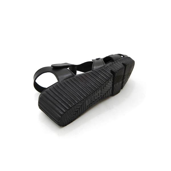 FIZZ REEN サンダル レディース 黒 幅広 3E 本革 ストラップ フィズリーン 646 ブラック オープントゥ 履きやすい 歩きやすい 日本製 夏 送料無料 : くつ屋エムオーシー ...