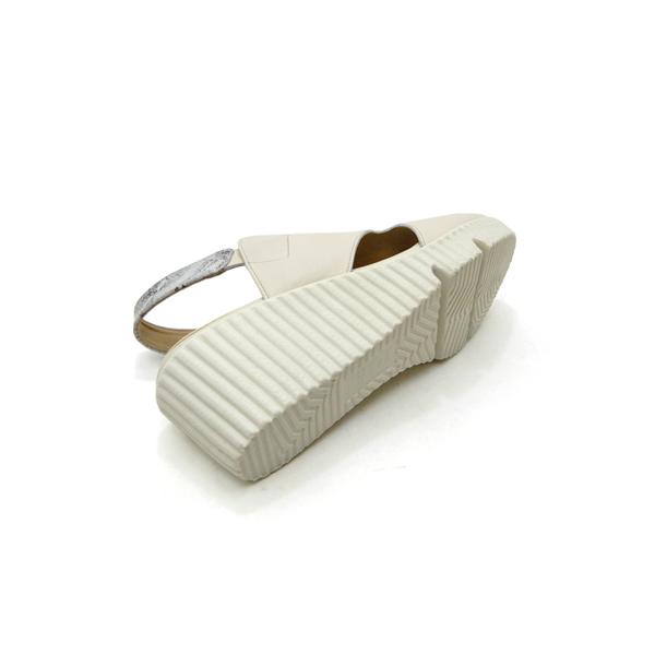 FIZZ REEN（フィズリーン） サンダル レディース 白 幅広 3E 本革 バックバンド 652 アイボリー オープントゥ 履きやすい 歩きやすい 日本製 夏 送料無料 : くつ屋エムオー ...