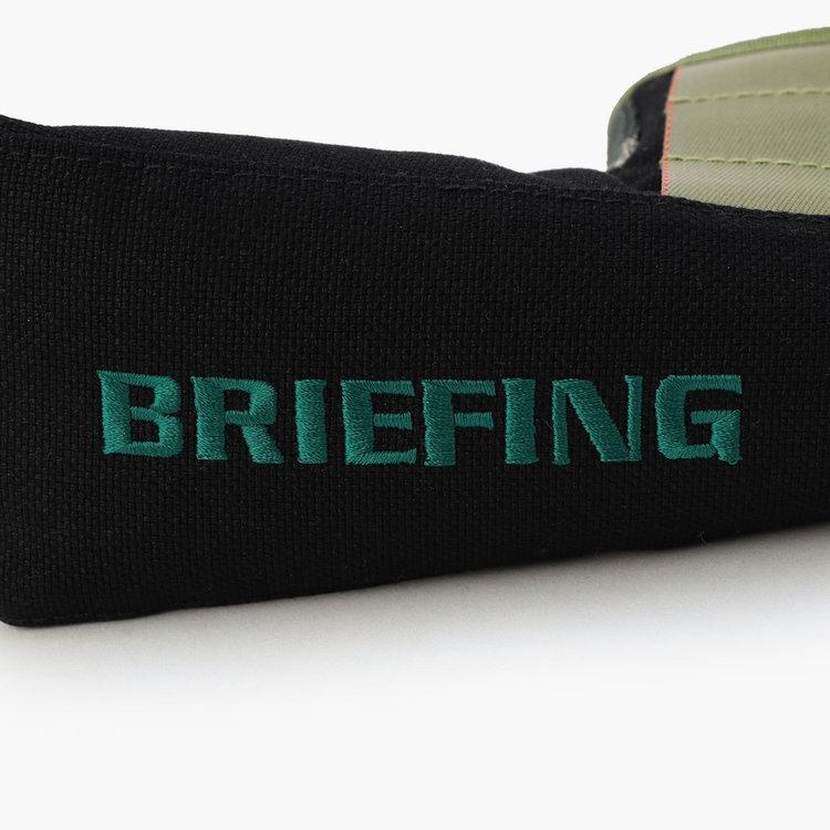 即納 BRIEFING GOLF ブリーフィング ゴルフ   KNIT PUTTER COVER WL ニット パター カバー ウッドランド BLACK  メンズ レディース BRIEFING GOLF（ブリーフィングゴルフ） ブリーフィング ゴルフ KNIT