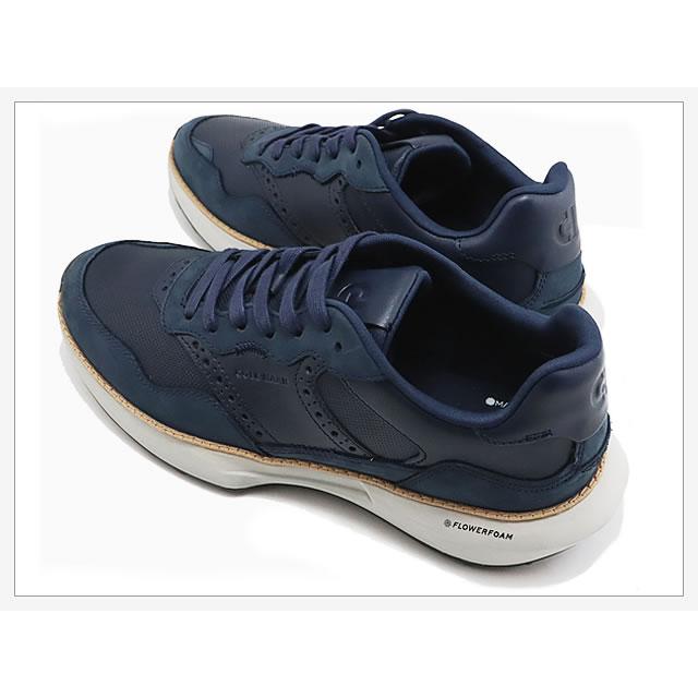 COLE HAAN コールハーン GRANDPRO Ashland グランドプロ アッシュランド ネイビーブレザー/マイクロチップ メンズ 靴 ...