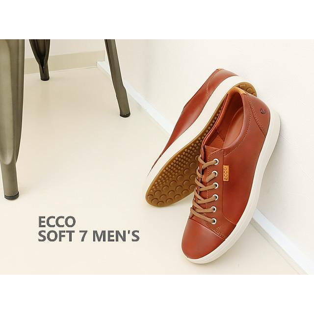 ECCO エコー SOFT 7 MEN'S ソフト7 メンズ  COGNAC コニャック  カジュアル 返品交換送料無料 ecco（エコー） SOFT 7 MEN'S ソフト7 メンズ COGNAC コニャック