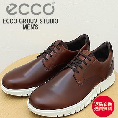 ecco（エコー） ECCO GRUUV STUDIO MEN'S グルーブ スタジオ メンズ MINK/MOCHA ミンク/モカ 靴 ...