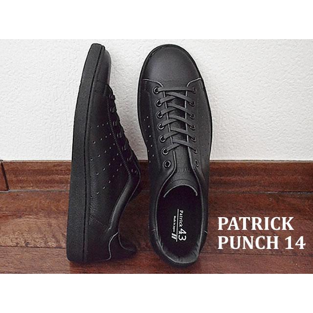 PATRICK（パトリック） スニーカー PATRICK PUNCH 14 パンチ 14 BLK ブラック 14101 : アルカヤ靴店 - 通販 - Yahoo!ショッピング