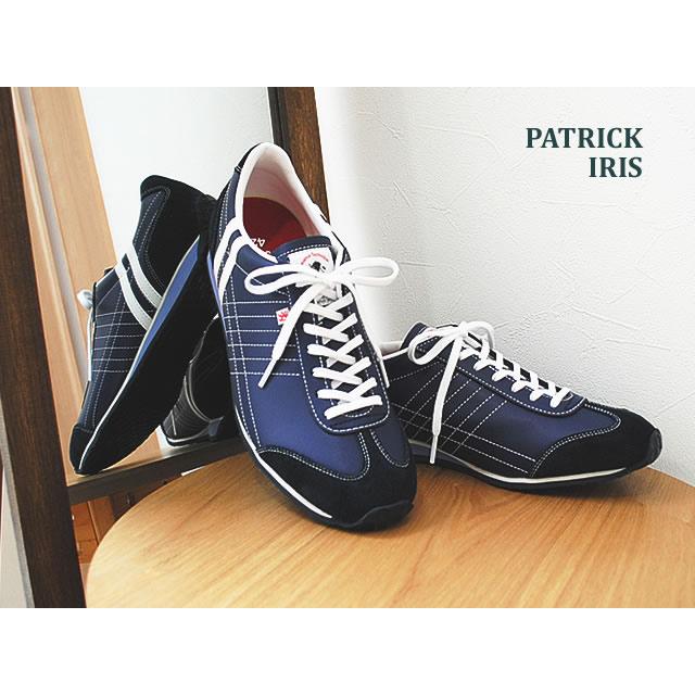 PATRICK パトリック IRIS アイリス CW-NVY カウ・ネイビー 返品交換送料無料 : アルカヤ靴店 - 通販 - Yahoo!ショッピング