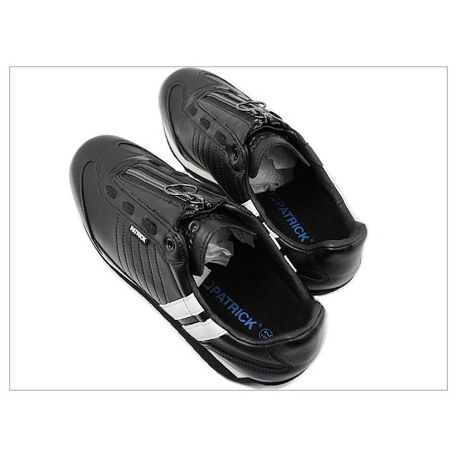 PATRICK パトリック MARATHON-ZIP マラソン・ジッパー BLK ブラック 返品交換送料無料 : アルカヤ靴店 - 通販 - Yahoo!ショッピング