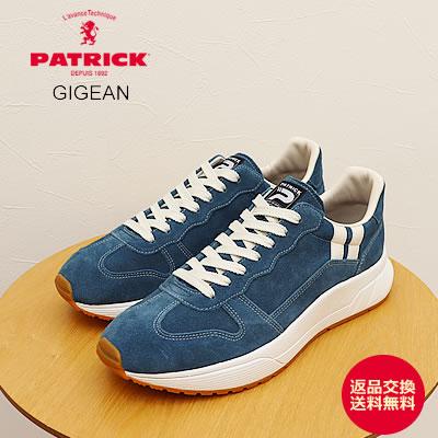 PATRICK パトリック GIGEAN ジジャン NVY ネイビー 返品交換送料無料 : pa-506522 : アルカヤ靴店 - 通販 - Yahoo!ショッピング