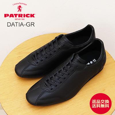 PATRICK パトリック DATIA-GR ダチア・グレイン BLK ブラック 返品交換送料無料 : アルカヤ靴店 - 通販 - Yahoo!ショッピング