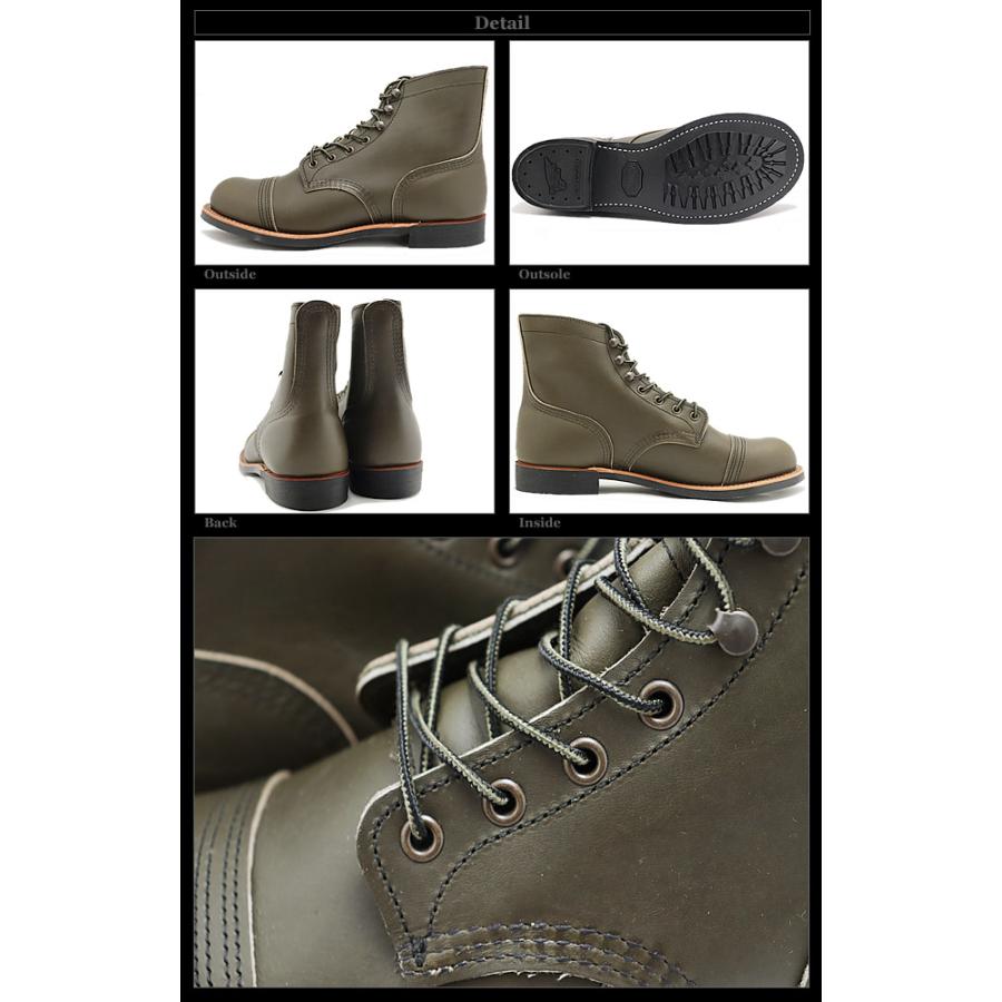 RED WING SHOES レッドウィング Style No.8078 IRON RANGER アイアン レンジャー アルパイン・ポーテージ ...