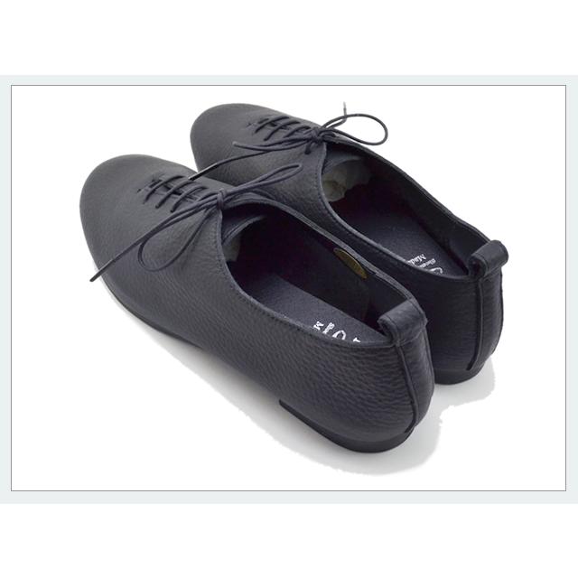 Recipe（レシピ） レースアップシューズ BLK ブラック 靴 レディース