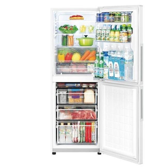 SHARP SJ-PD28P-W 冷蔵庫 2ドア 280L 右開き プラズマクラスター アコールホワイト : インボイス対応 アサヒデンキヤフー店 - 通販 - Yahoo!ショッピング