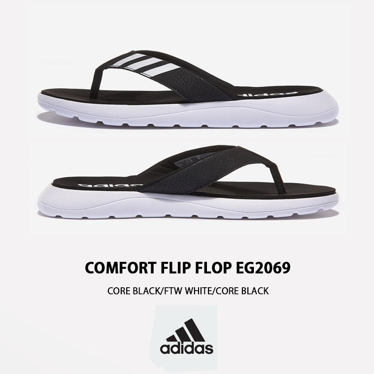 adidas アディダス サンダル シャワーサンダル ビーチサンダル COMFORT FLIP FLOP EG2069 フリップフロップ ...