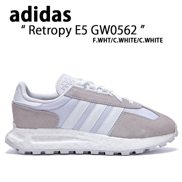 adidas アディダス スニーカー Retropy E5 レトロピー GW0562 WHITE 3ストライプ クラシック : セレクト ...