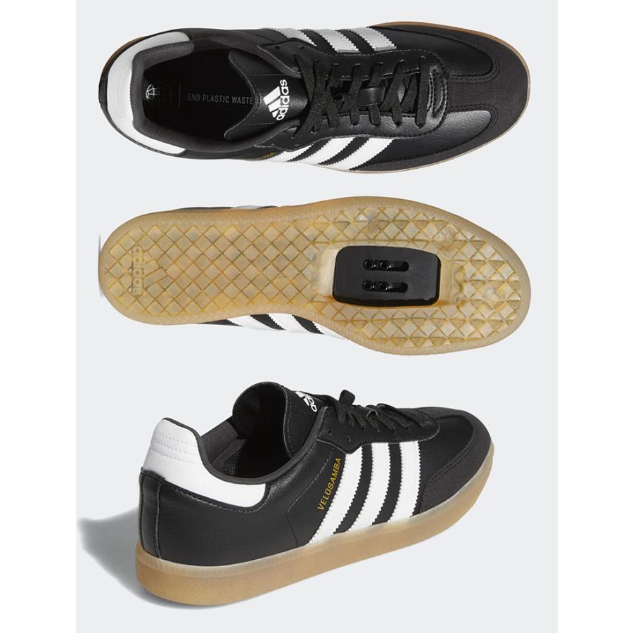 adidas アディダス スニーカー THE VELO SAMBA VEGAN ベロ サンバ ヴィーガン BLACK WHITE GY5597 ...