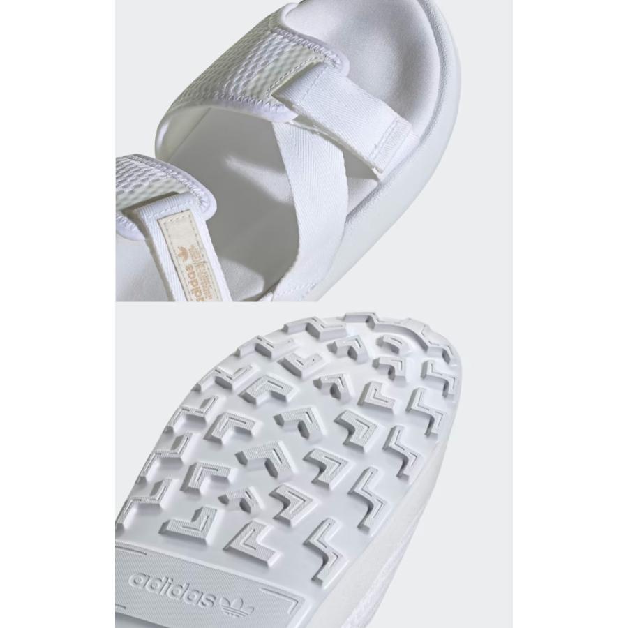 adidas アディダス サンダル ADILETTE アディレッタ アドベンチャー HQ4242 CLOUD WHITE CORE ...