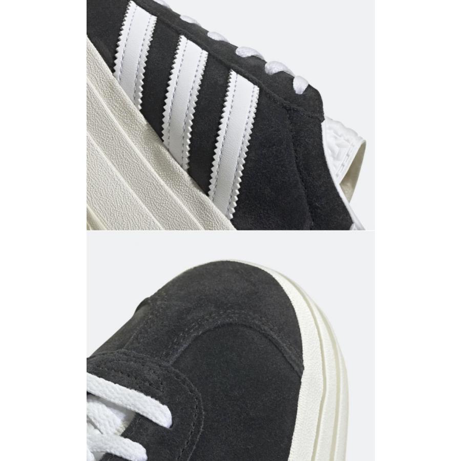 adidas Originals アディダス オリジナルス スニーカー HQ6912 GAZELLE BOLD ガゼルボールド Black ...