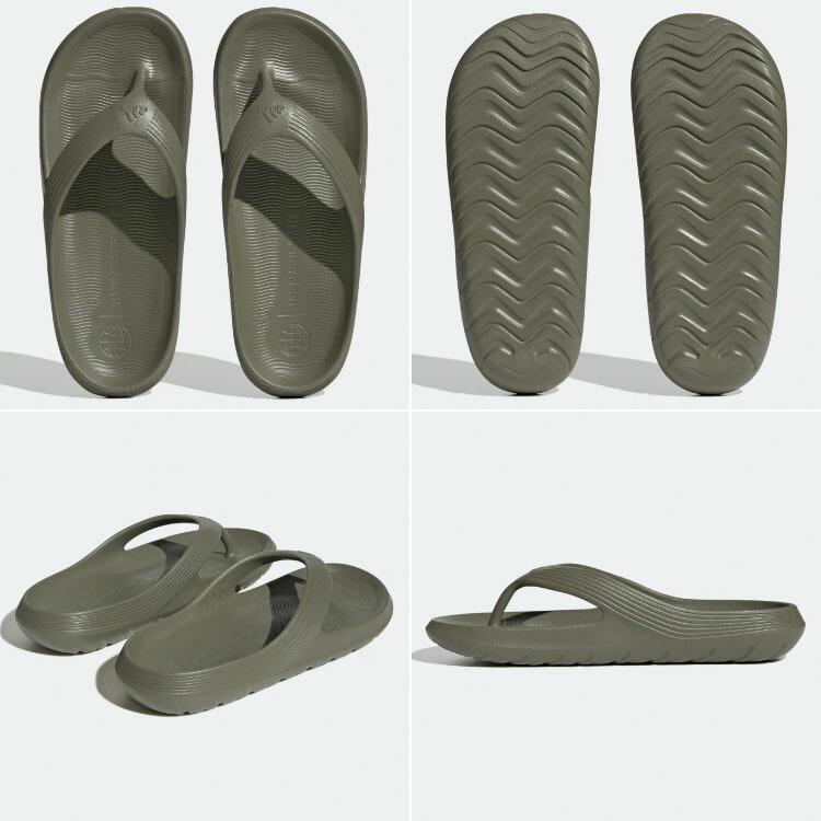 adidas アディダス サンダル スリッパ ADICANE FLIP-FLOPS HQ9920 アディケイン フリップ フロップ Olive ...