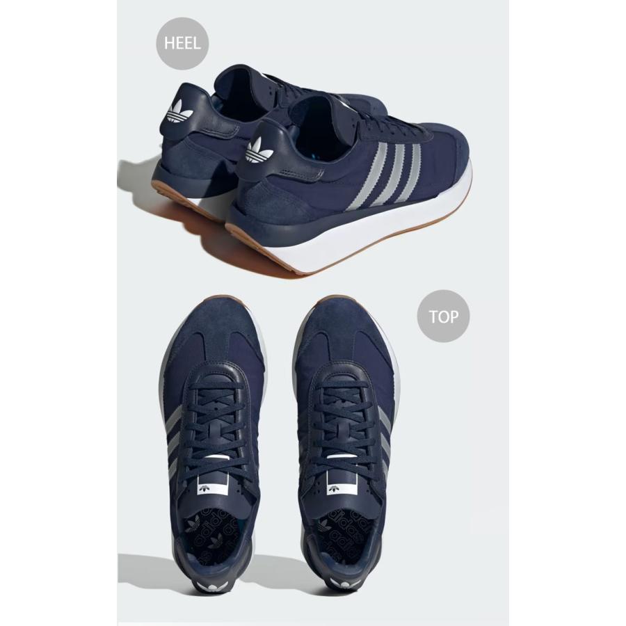 adidas Originals アディダス オリジナルス スニーカー COUNTRY XLG ID0364 DARK BLUE SILVER ...