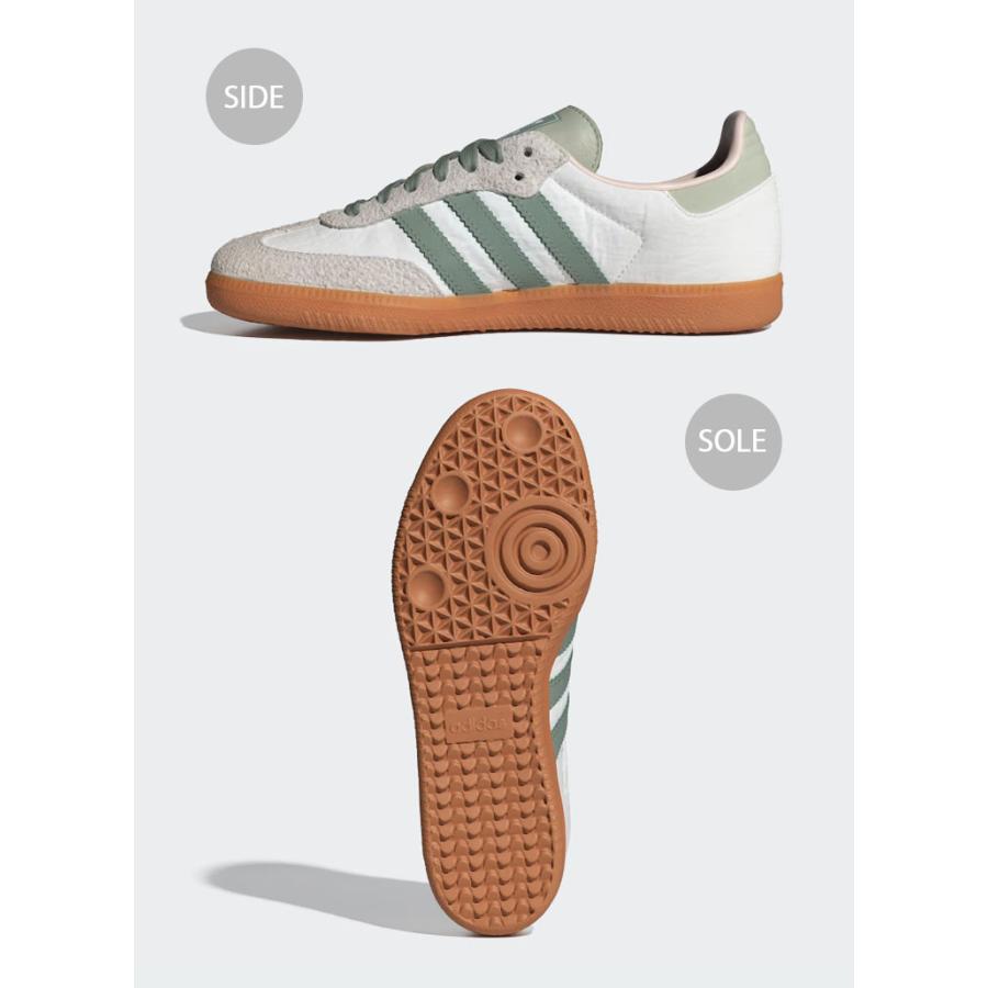 adidas originals アディダス スニーカー SAMBA OG ID0492 サンバ オリジナル WHITE GREEN ...