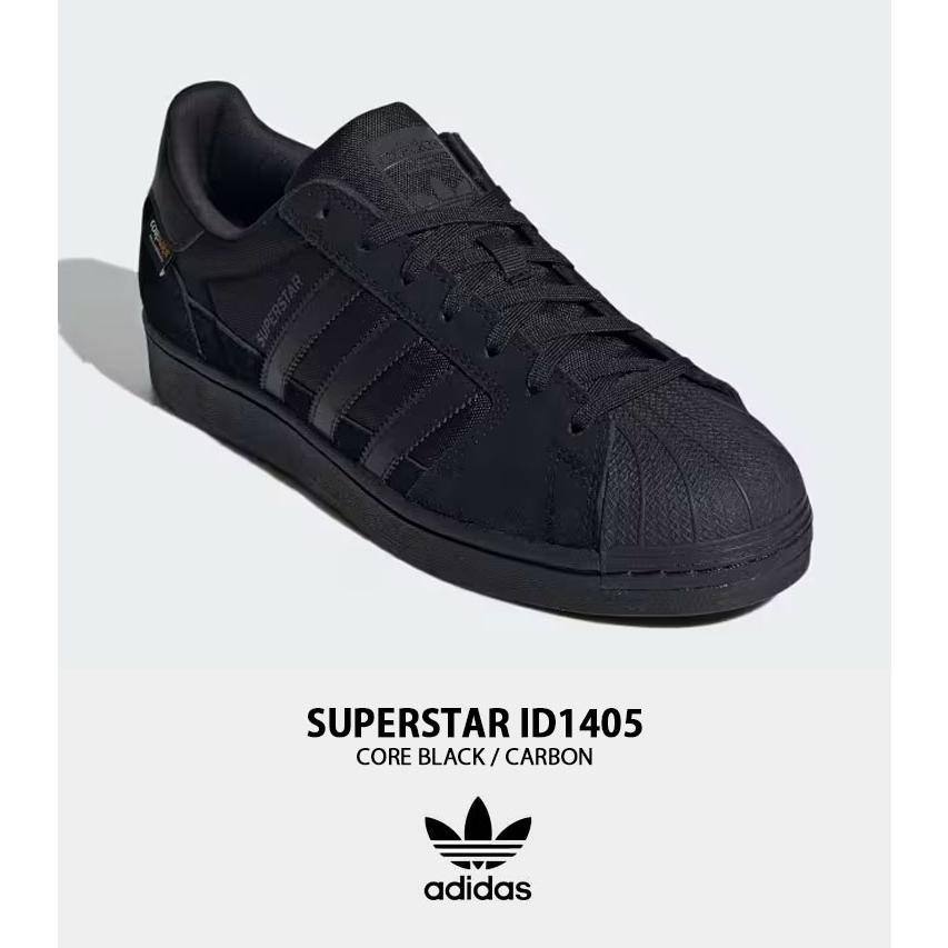 adidas originals アディダス スニーカー SUPERSTAR ID1405 BLACK CARBON シューズ スーパースター ...