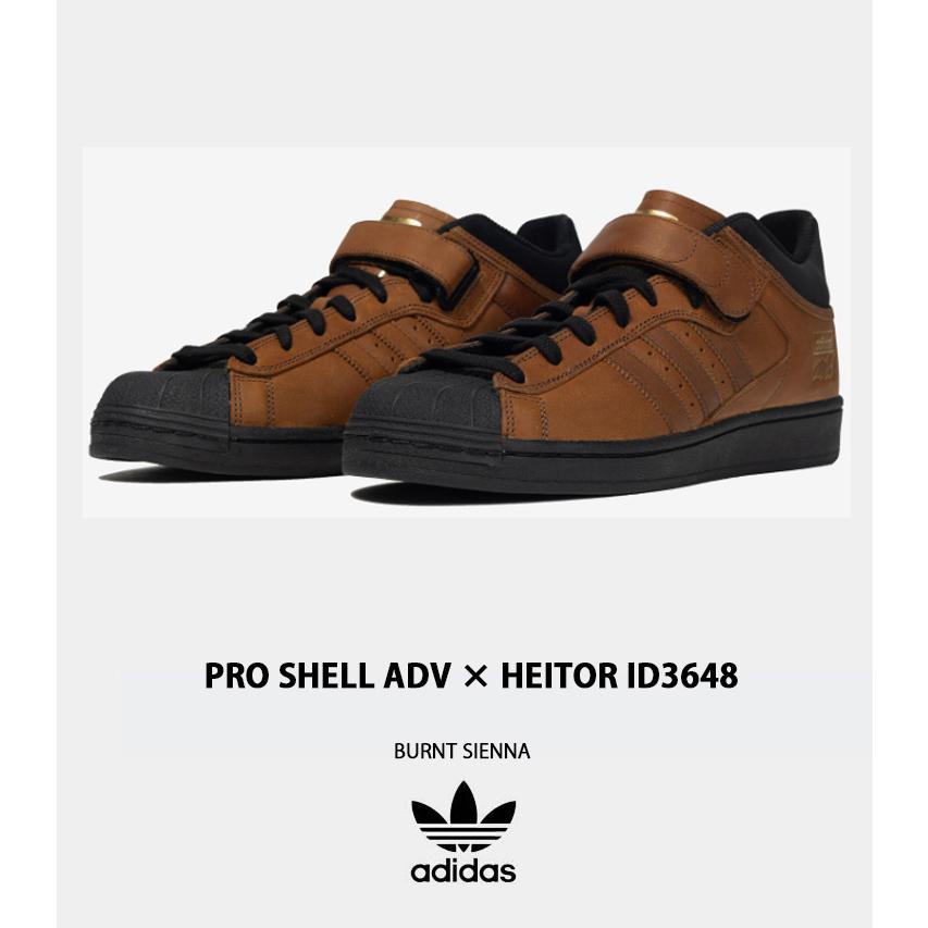 adidas Originals アディダス オリジナルス スニーカー PRO SHELL ADV HEITOR ID3648 BURNT ...
