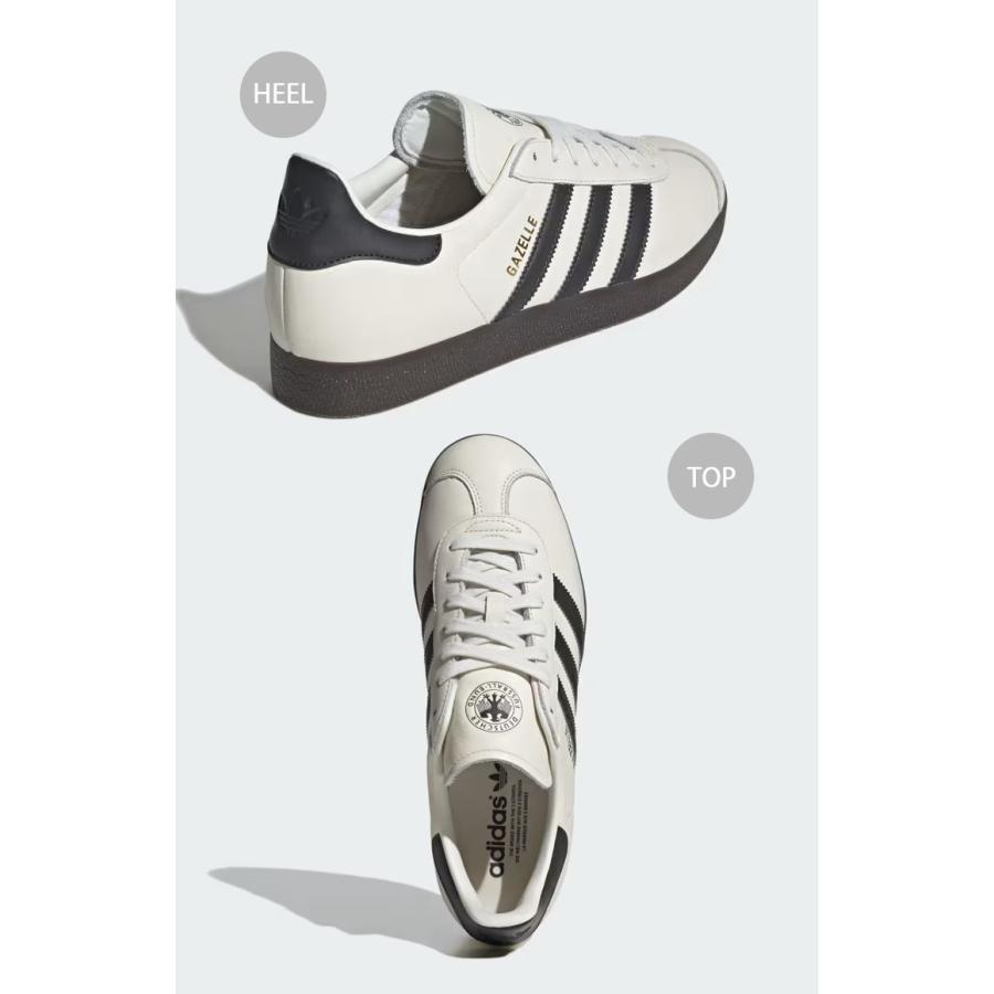 adidas originals アディダス スニーカー GAZELLE ID3719 OFFWHITE BLACK GUM ガゼル シューズ ...