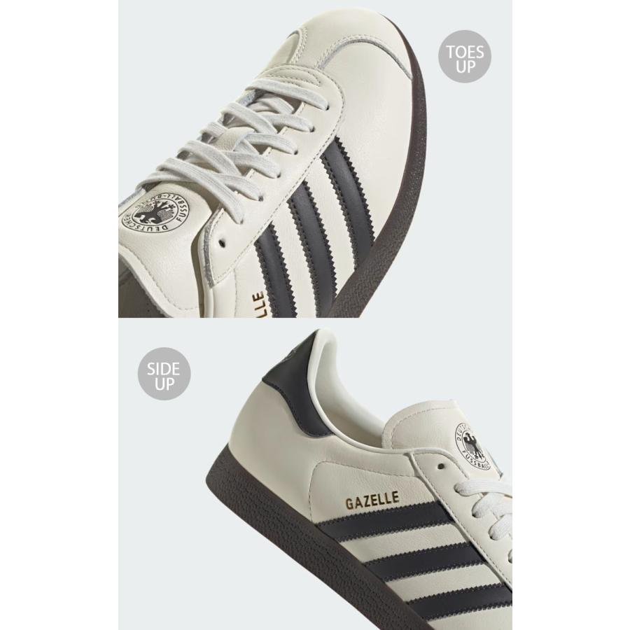 adidas originals アディダス スニーカー GAZELLE ID3719 OFFWHITE BLACK GUM ガゼル シューズ ...