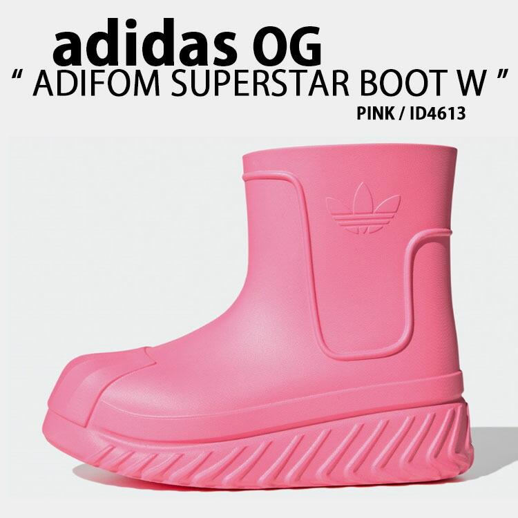 adidas originals アディダス レディース ブーツ ADIFOM SUPERSTAR BOOT W PINK SILVERMET IE4613 スーパースターブーツ レインブーツ adidas（アディダス） adidas originals レディース ブーツ ADIFOM