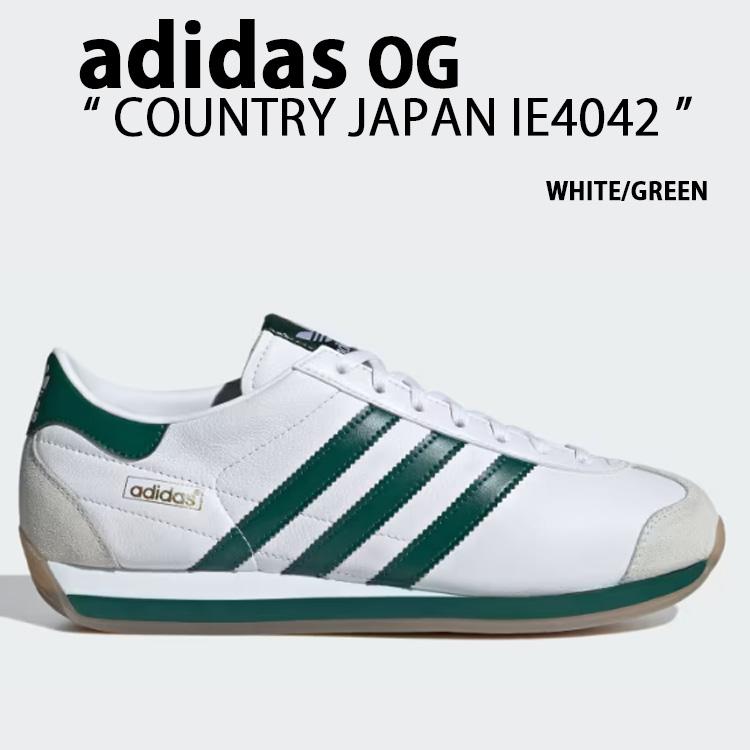 adidas（アディダス） adidas Originals オリジナルス スニーカー COUNTRY JAPAN IE4042 WHITE ...