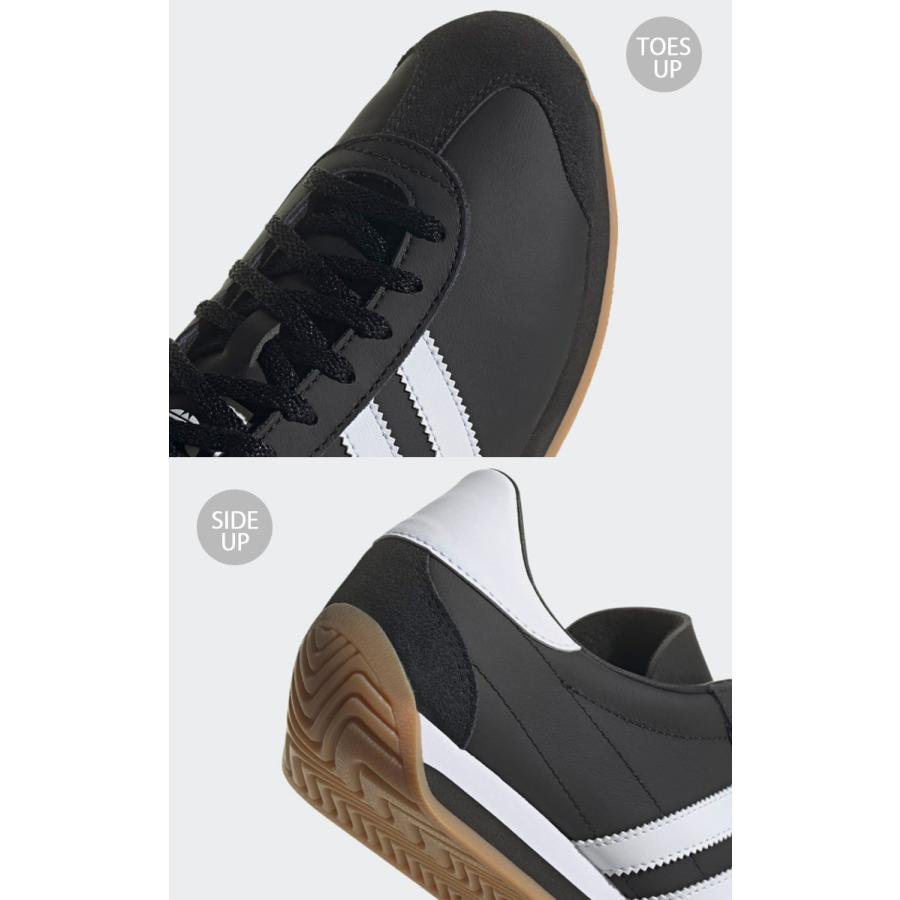 adidas originals アディダス スニーカー COUNTRY OG IE4231 カントリー オリジナル BLACK WHITE ...