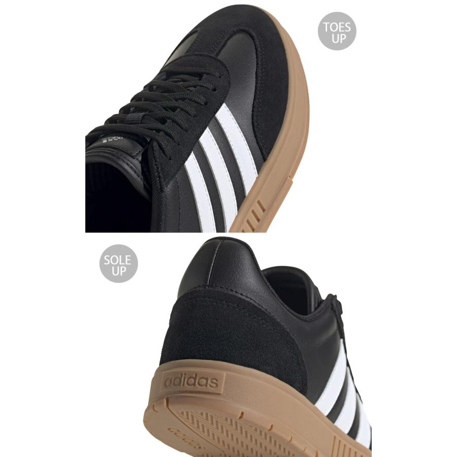 adidas アディダス スニーカー GRADAS IE9045 CORE BLACK WHITE SILVER グラダス 3ストライプ ...