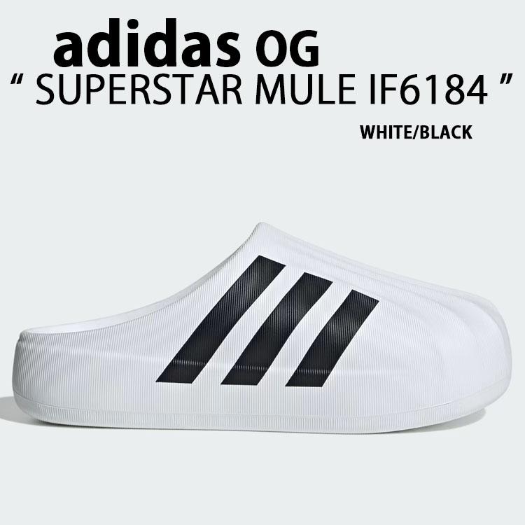 adidas（アディダス） adidas originals レディース ミュール SUPERSTAR MULE IF6184 スーパースター ...