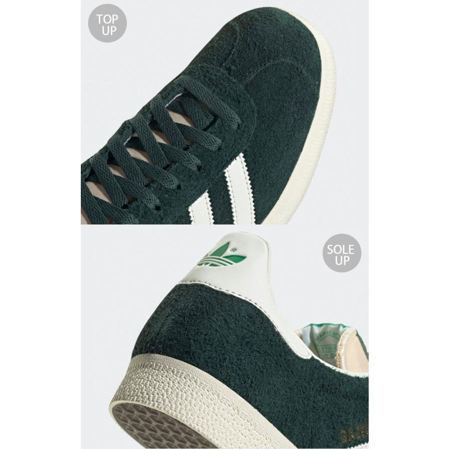 adidas アディダス スニーカー GAZELLE IF9655 GREEN WHITE CREAM ガゼル シューズ グリーン メンズ ...