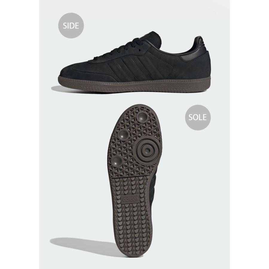 adidas originals アディダス スニーカー SAMBA IG1237 サンバ BLACK GUM シューズ レザーアッパー ...
