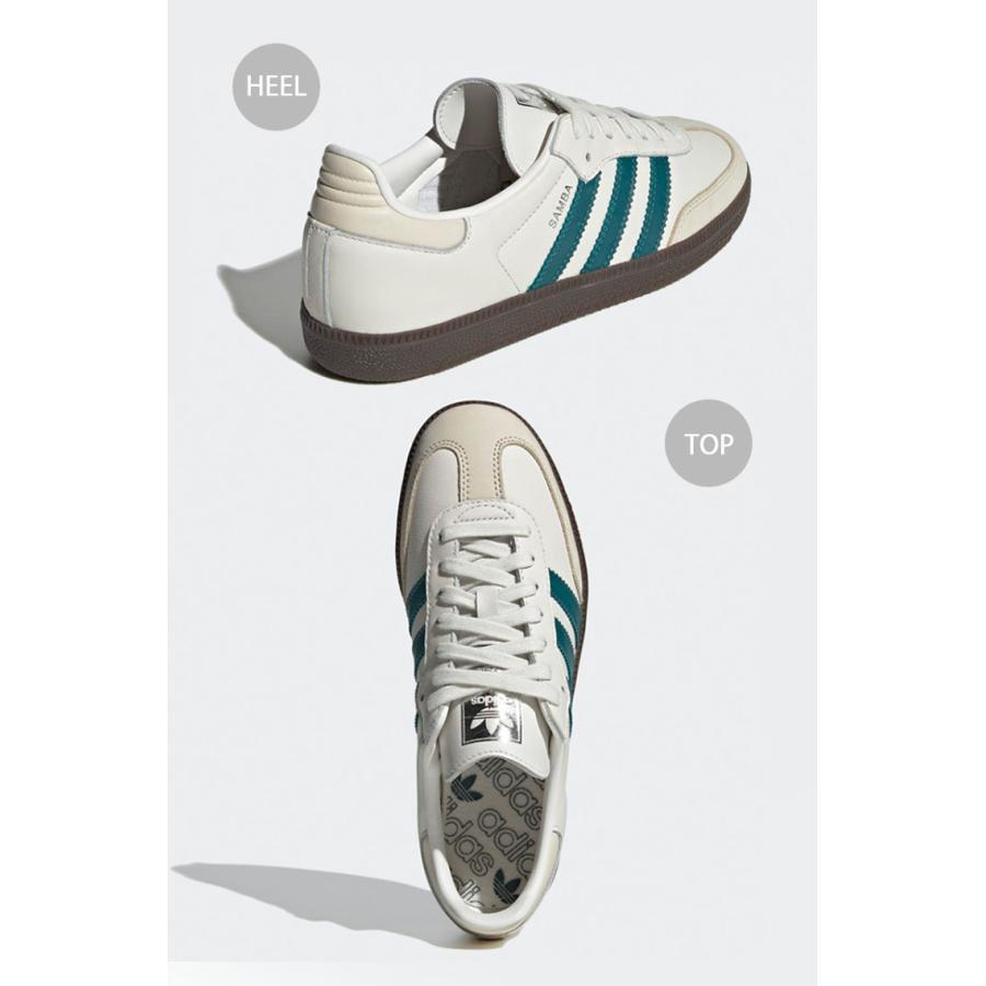 adidas originals アディダス レディース スニーカー SAMBA OG W サンバ オリジナル WHITE TEAL ...