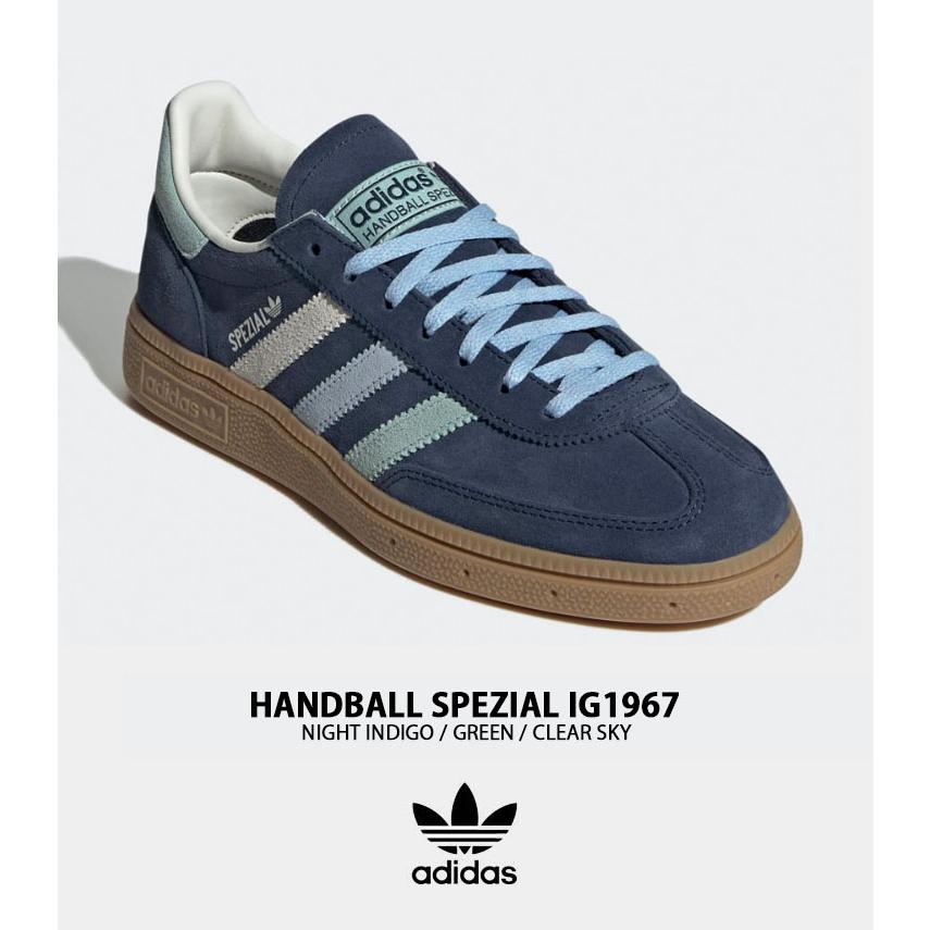 adidas Originals アディダス スニーカー HANDBALL SPEZIAL W IG1967 INDIGO GREEN SKY ...