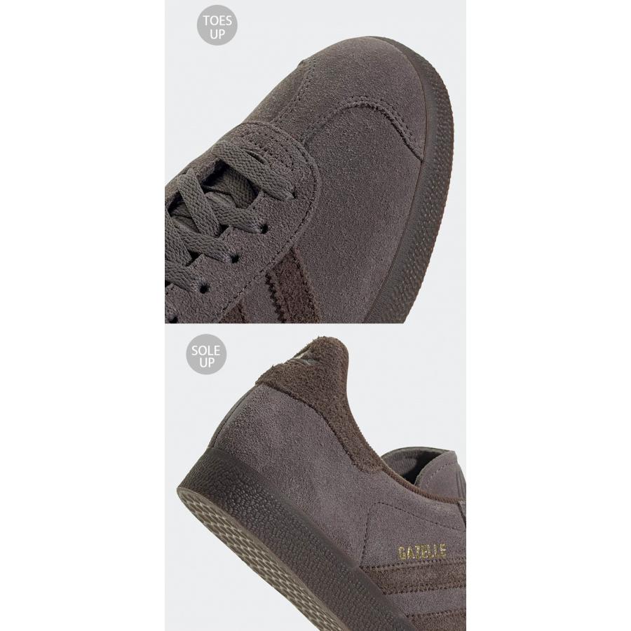 adidas originals アディダス スニーカー GAZELLE IG2097 CHARCOAL/BROWN/DARK BROWN ...