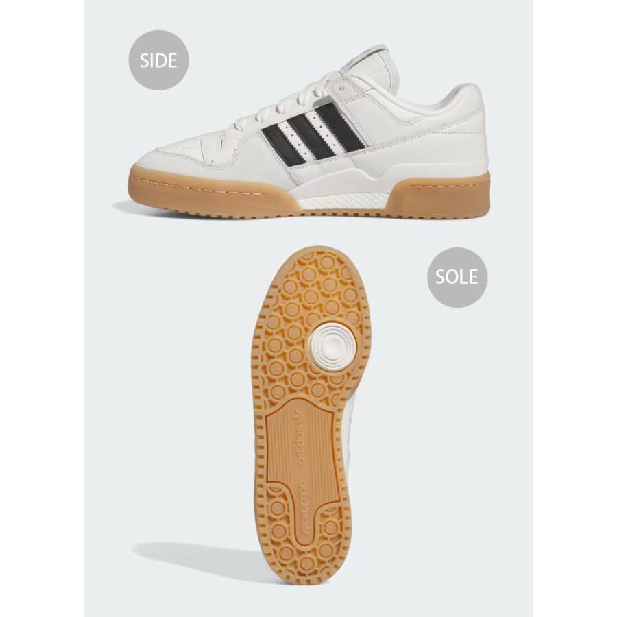 adidas originals アディダス スニーカー FORUM LOW CL IG3901 フォーラムロー WHITE BLACK ...