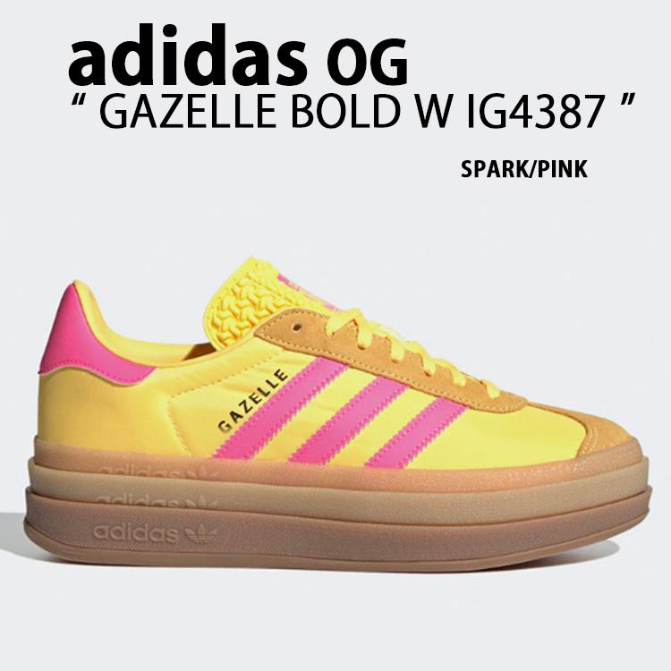 adidas（アディダス） adidas originals レディース スニーカー 厚底 GAZELLE BOLD W IG4387 ガゼル ...