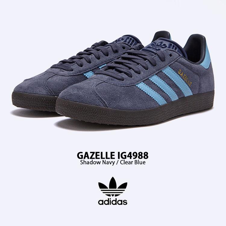 adidas originals アディダス スニーカー GAZELLE IG4988 SHADOW NAVY BLUE ガゼル シューズ ...