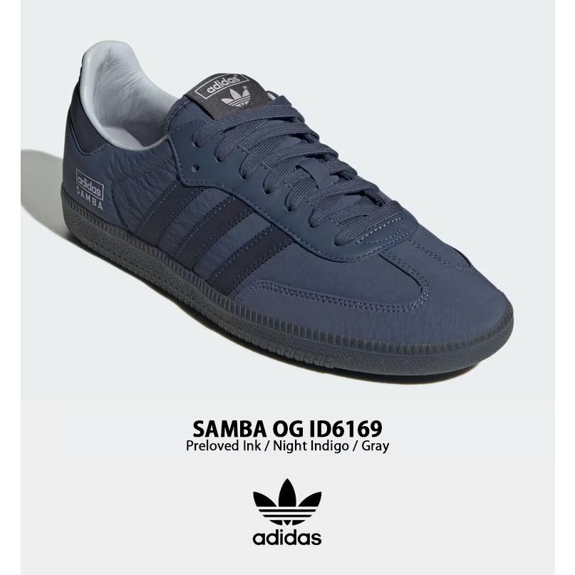 adidas originals アディダス スニーカー SAMBA OG IG6169 サンバ オリジナル INK INDIGO GRAY ...