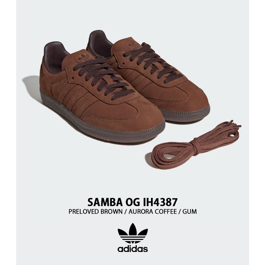adidas（アディダス） adidas originals スニーカー SAMBA OG IH4387 BROWN シューズ サンバOG ...