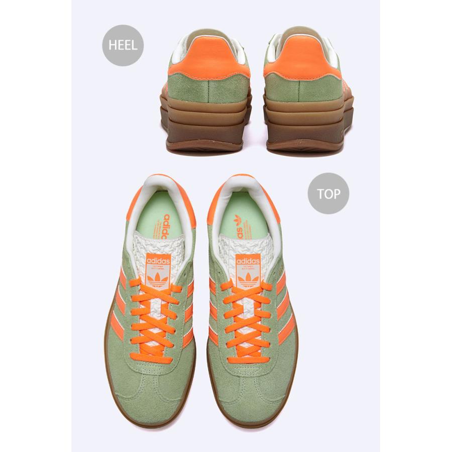 adidas originals アディダス レディース スニーカー 厚底 GAZELLE BOLD IH7495 ガゼル ボールド スエード ...