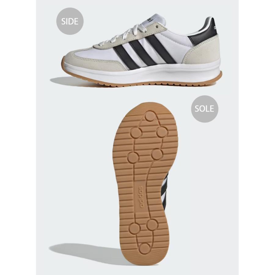 adidas originals アディダス スニーカーRUN 72 IH8594 BLACK WHITE GREY シューズ ブラック ...