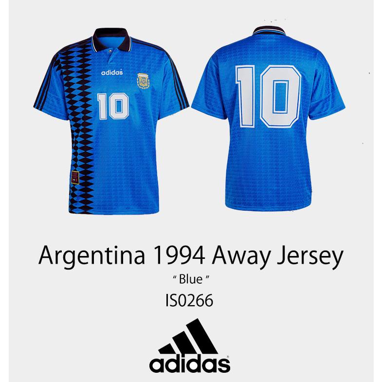 adidas originals アルゼンチン代表 1994 レプリカユニフォーム ARGENTINA AWAY JERSEY IS0266 ...