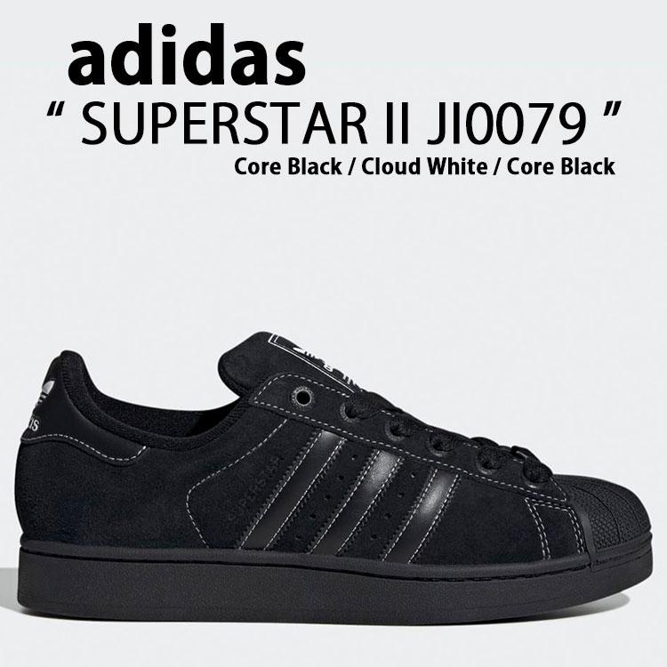 adidas（アディダス） スニーカー adidas SUPERSTAR II JH5470 Core Black / Core Black ...
