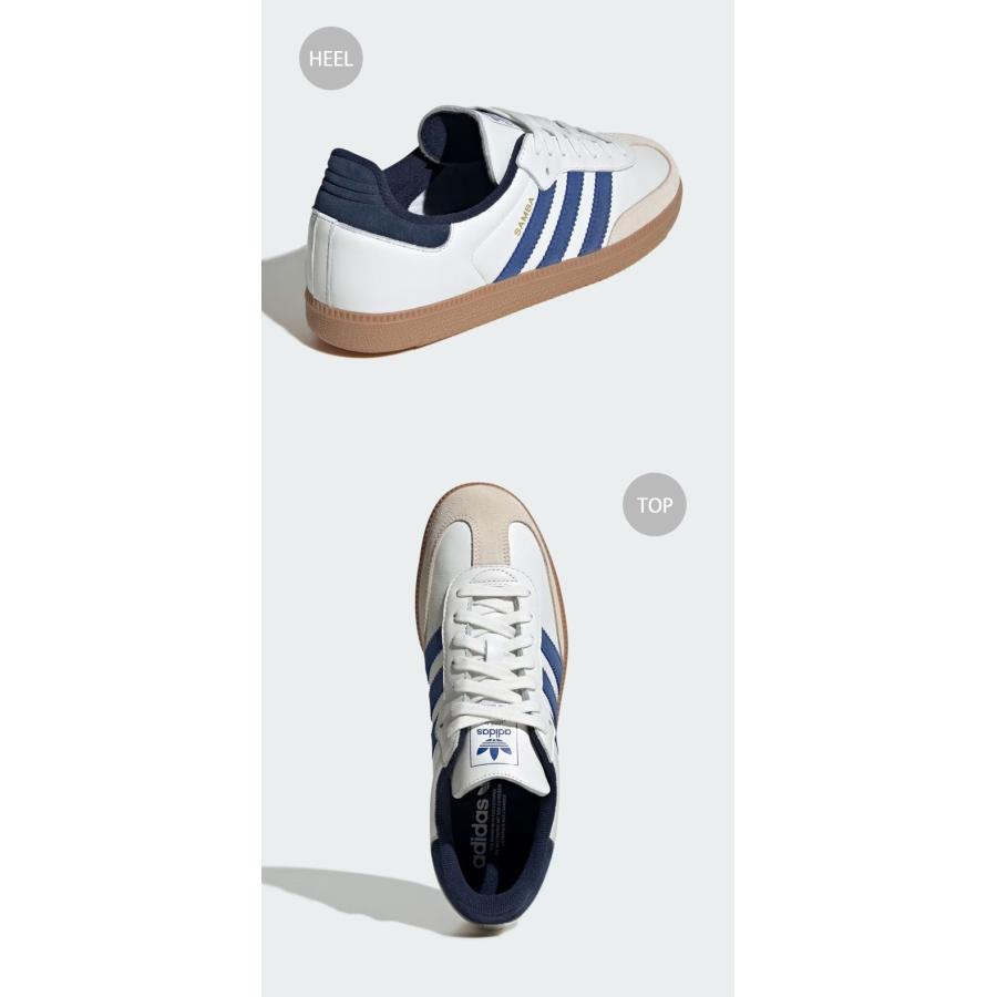 adidas originals アディダス スニーカー Samba OG JH5632 Core White / Royal Blue ...