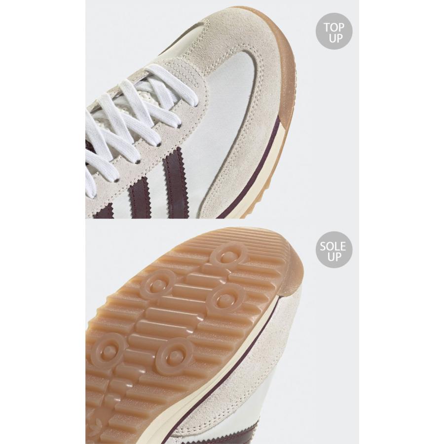 adidas originals アディダス スニーカー SL 72 RS JH5645 WHITE MAROON GUM シューズ ホワイト ...
